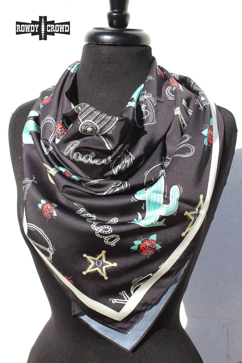 Vintage Cowboy Wild Rag/ Scarf – HOMESTEAD